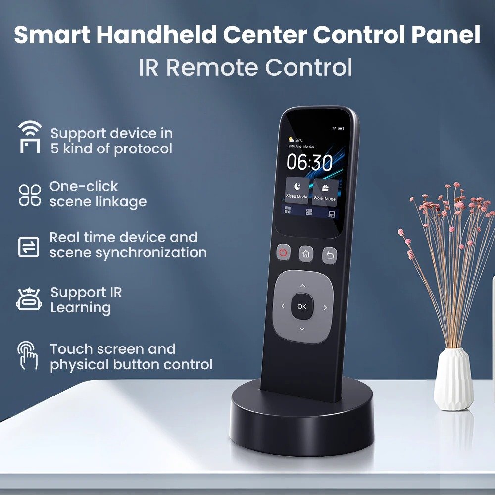 Smart IR Central Control Panel (MIUC-101-W/B) - AVATTO Smart