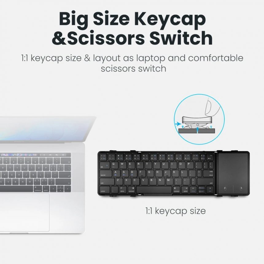 Smart Folding Keyboard - AVATTO Smart Home