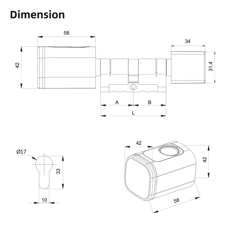 Buy Smart Door Lock (SDL-S1) | AVATTO Smart