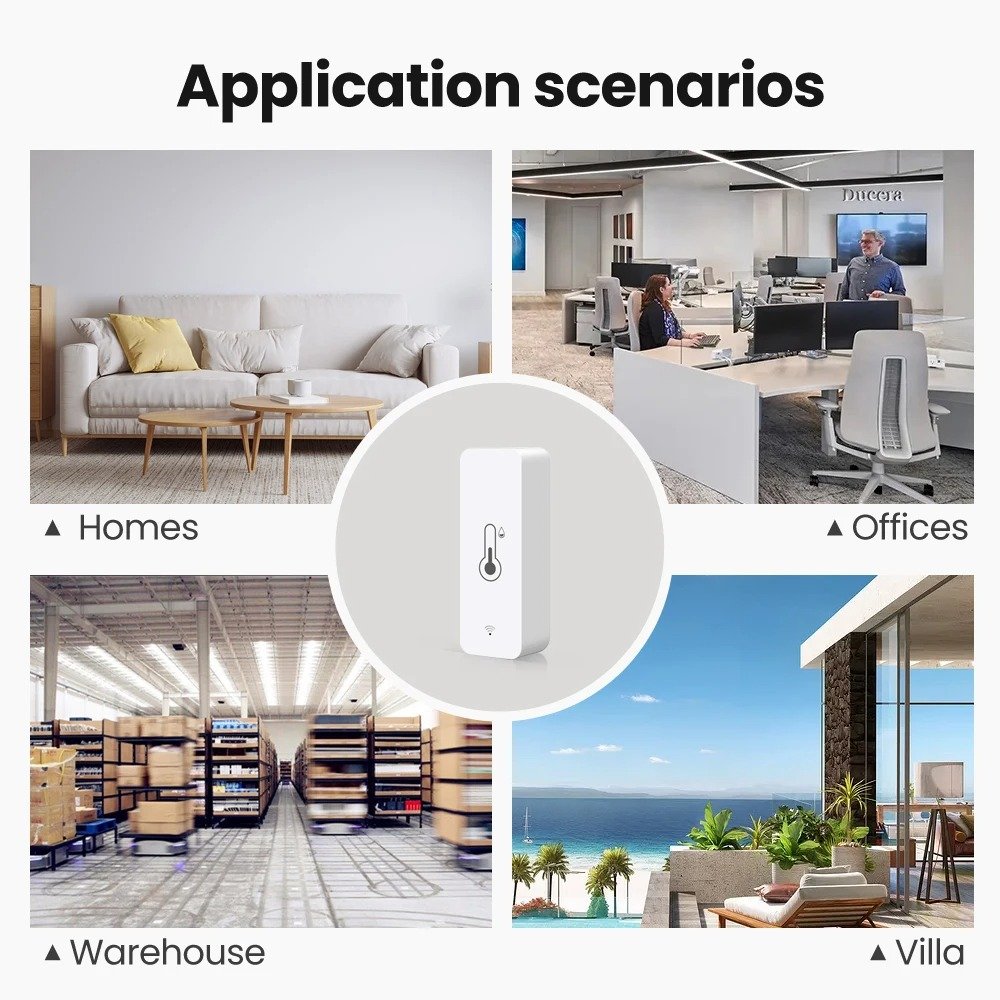 Best Smart Temperature And Humidity Sensor | AVATTO Smart