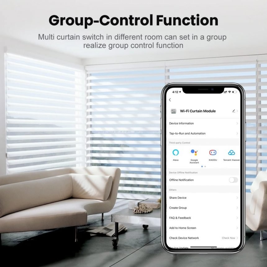 Zigbee Curtain Module | WIFI Curtain Module | AVATTO Smart