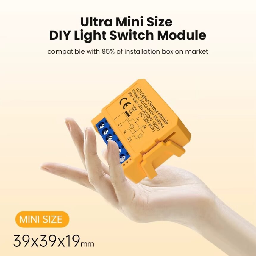 AVATTO WiFi/ZigBee Smart Dimmer Switch Module (DMS16/ZDMS16) - AVATTO ...